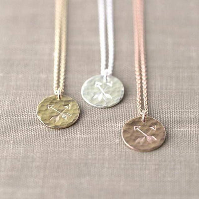 Crossed Arrows Friendship Necklace – Burnish